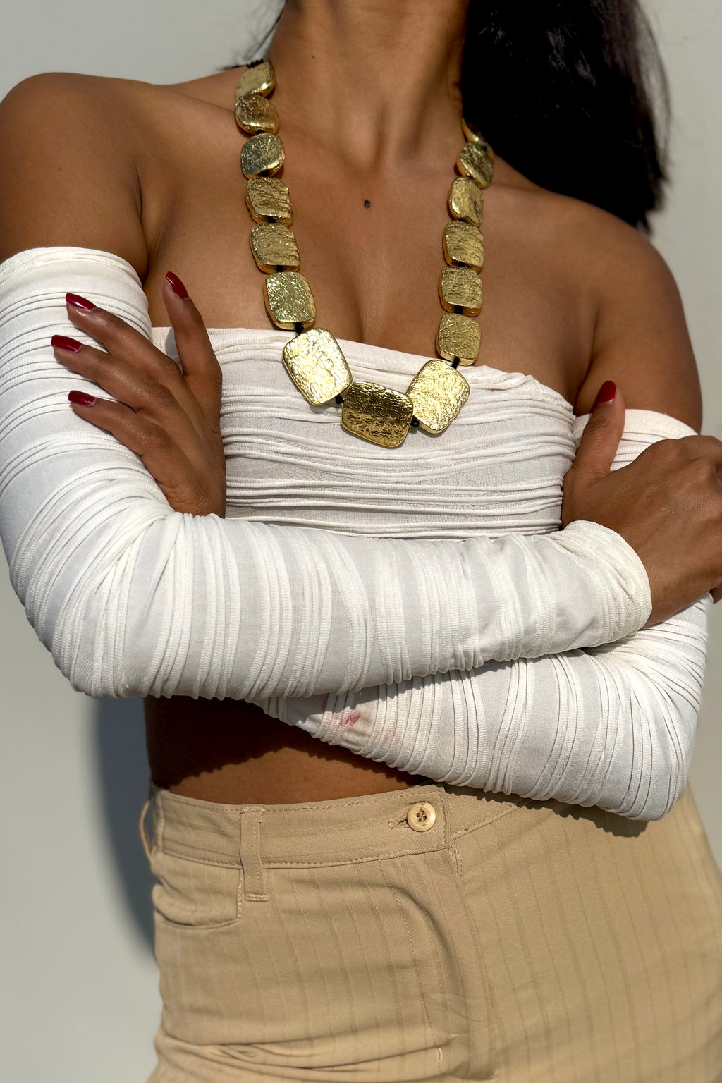 Artemis Brick Necklace | DEVI Dokra Jewellery by JanpathOnline ...